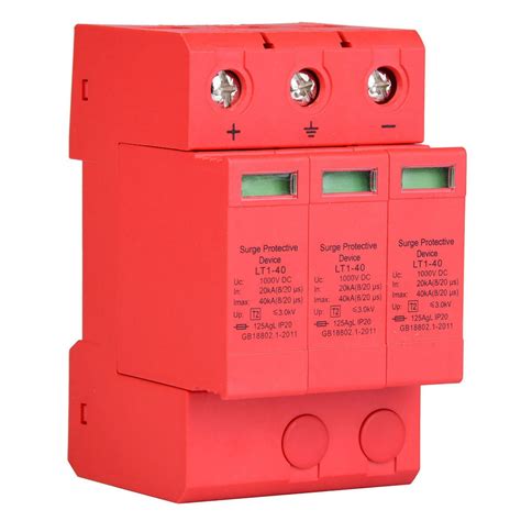 Dispositivo De Protección Contra Sobretensiones 3p 30kv Dc Power Dc