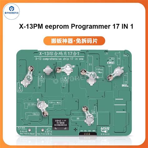 Ycs Eeprom Chip Programmer For Iphone X 13 Baseband Logic Repair