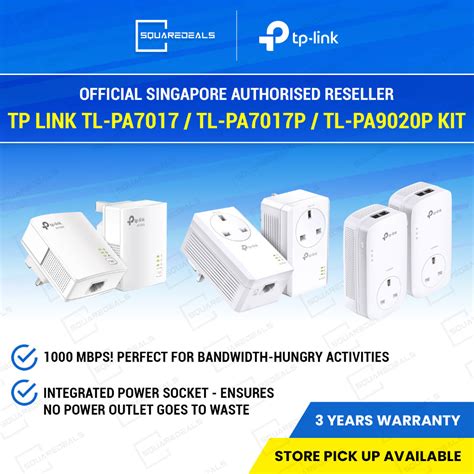 Tp Link Tl Pa7017p Kit Tl Pa7017 Kit Tl Pa9020p Kit Gigabit Powerline Starter Kit Port
