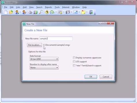 Importing RootsMagic Into Later Versions Of RootsMagic YouTube