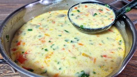 Смачний норвезький крем суп із грибами та рибою Їмо його всією родиною із задоволенням КУХОВАРИТИ