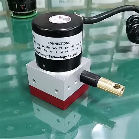 Linear Displacement Transducer Length Measurement Sensor Slc40d Buy Linear Measuring Draw Wire