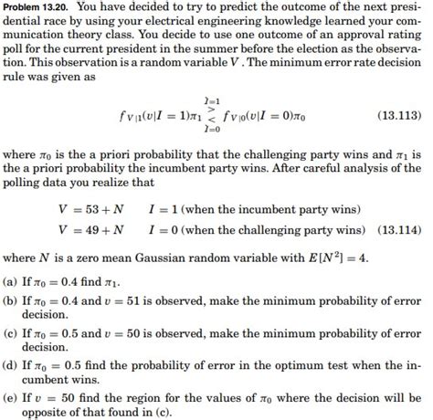 Solved Problem You Have Decided To Try To Predict Chegg Com