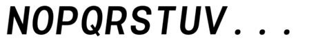 Maincode Mono Medium Oblique Font Monospaced Modern What Font Is