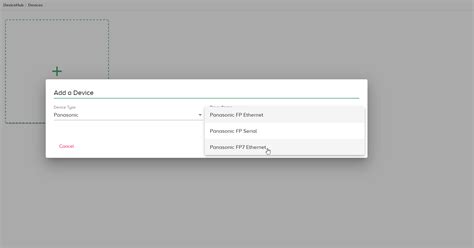 Panasonic FP7 Ethernet