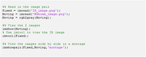 Automating Image Registration With Matlab Matlab And Simulink