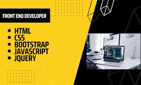 Be Your Front End Web Developer Html Css Bootstrap Java By Han