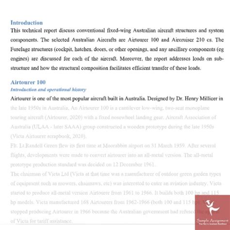 Aeronautical Engineering Assignment Help Online In Australia