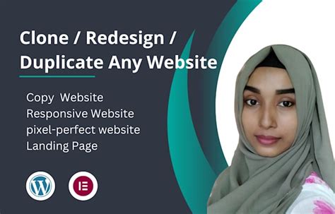Clone Redesign Or Duplicate Any Website Using Elementor By Devhonufa