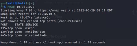 Oscp Like Boxes — Legacy Write Up By Emily Bagwell Medium