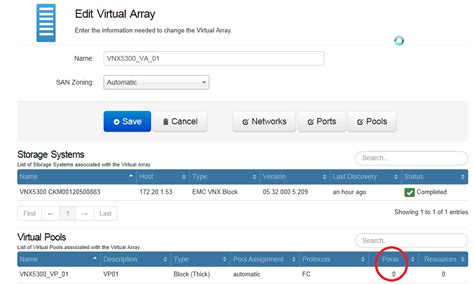 ‎i Cant Associate A Vnx Storage Pool Into A Vipr Virtual Pool Using Fc Protocol Dell Technologies