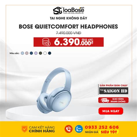 Tai Nghe Bose Quietcomfort Headphones Bose Ch Nh H Ng By Saigon Hd