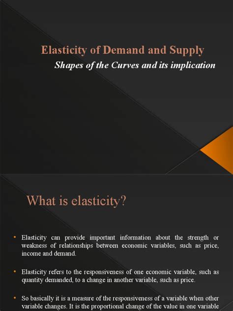Lecture 03 Elasticity Of Demand And Supply Pdf Price Elasticity Of Demand Elasticity