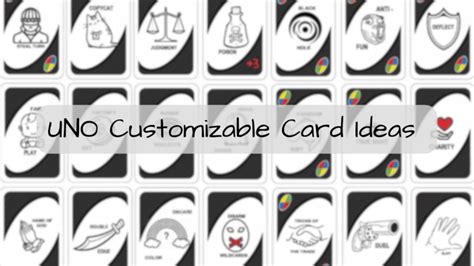 Uno Customizable Card Ideas To Make The Game Fun Again Editioncards
