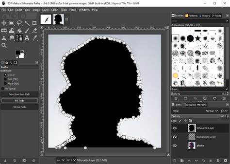 How To Make A Silhouette In Gimp 4 Easy Steps