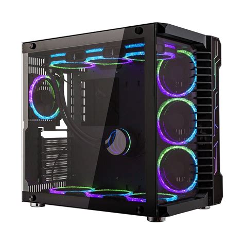 Rgb Cpu Cooler Heatsink Radiator Heat Pc Computer Cooling Fans Argb Case Fan And Cpu Cooler