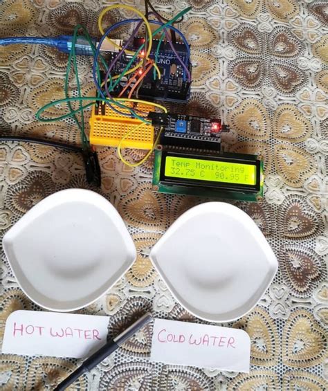 temperature monitoring system with ds18b20 and arduino