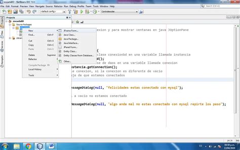Ceaci 31 ConexiÓn Con La Base De Datos Mysql Desde Java Netbeans Cap 2