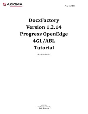 Fillable Online Is Progress Gl Openedge ABL Able To Read STDIN And Fax Email Print