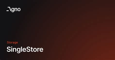 Singlestore Agno