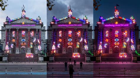 Chila Kumari Singh Burman Covers Tate Britain Facade In Neon Diwali Lights