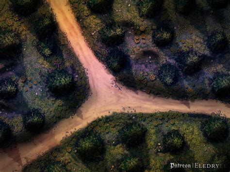 Map Country Crossroads 40x30 2k Gridless Oc Art Rdnd