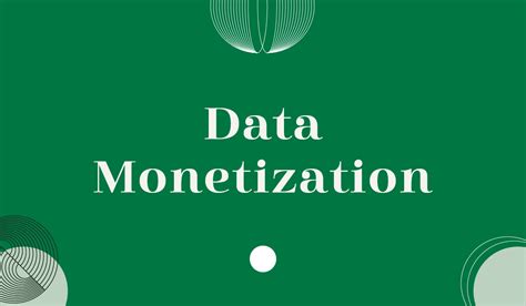 Data Monetization