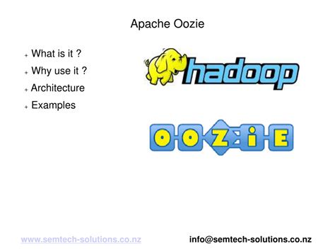 Ppt An Introduction To Apache Oozie Powerpoint Presentation Free