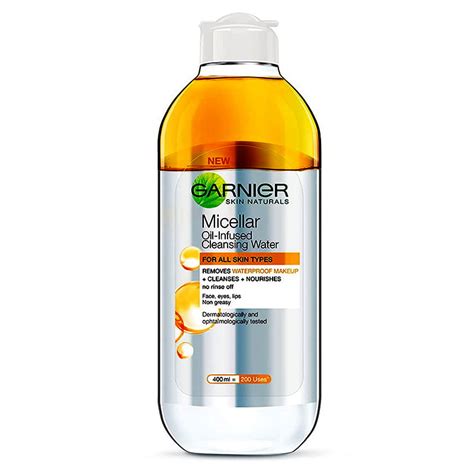 Garnier Skin Naturals Micellar Oil Infused Cleansing Water For All Skin Types 400ml Icm4onlinecom