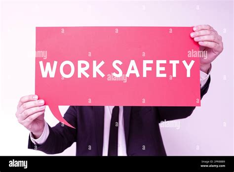 Writing Displaying Text Work Safety Business Overview Policies And