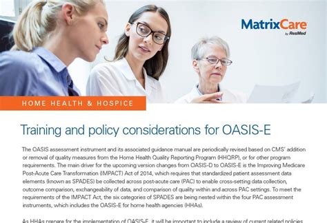 Training And Policy Considerations For Oasis E Ehr Software Solutions