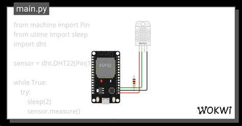 Temperature Sensor Copy Wokwi Esp32 Stm32 Arduino Simulator