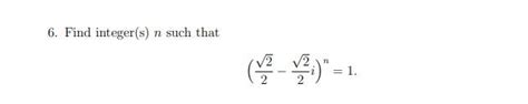 Solved 6 Find Integer S N Such That V2 2 1 1 Chegg Com