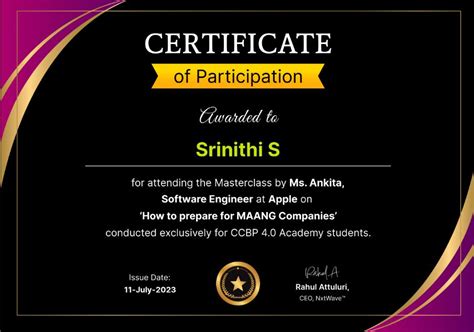 Srinithi S On Linkedin Nxtwave Podcast Nxtwave Rahulattulurisir Avinashdara…