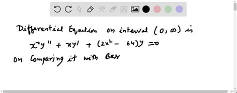 solved determine the singular points of the given differential equation