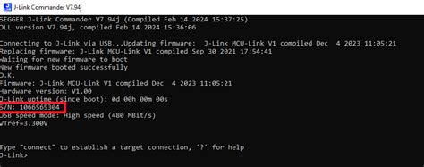 Program Mcu Link Debug Probe With Segger J Link Optional — Mcuxpresso Sdk Documentation