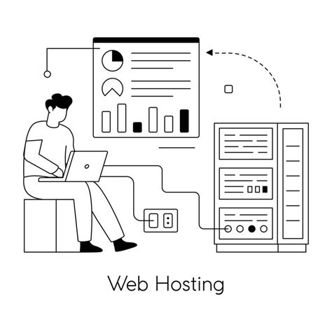 Trendy Web Hosting 19803231 Vector Art At Vecteezy