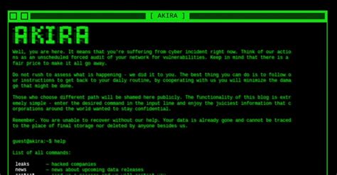 Cisa 警告：akira 勒索軟體利用 Cisco Asaftd 中存在的漏洞 竣盟科技billows Medium