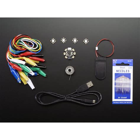 1657 Adafruit Development Kit Gemma Starter Pack Wearables Mcu