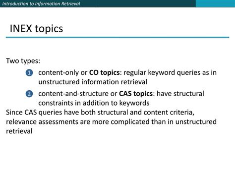 Ppt Xml Retrieval Powerpoint Presentation Free Download Id1849760