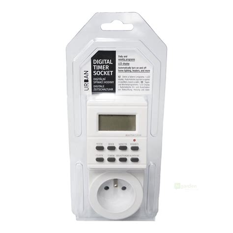 Urban Digital Timer Socket Digital Switching Clock Higardeneu