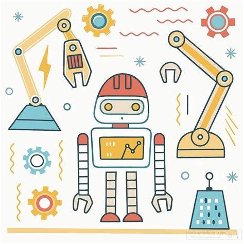 Robotics Clipart Png Robot