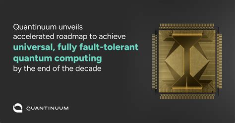 Quantinuum Accelerates The Path To Universal Fully Fault Tolerant Quantum Computing