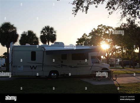 Class C RV Stock Photo Alamy