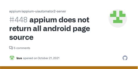 Appium Does Not Return All Android Page Source · Issue 448 · Appium