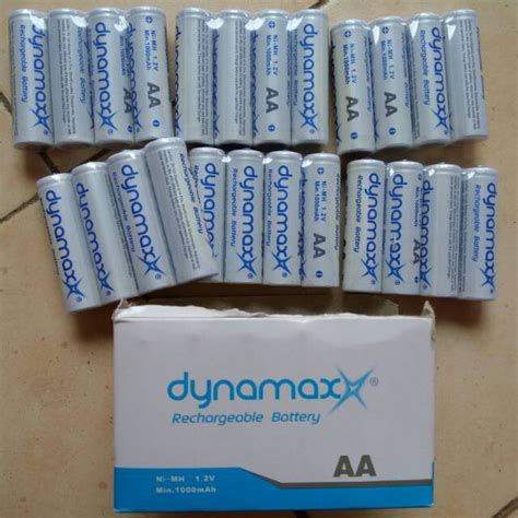 Jual Baterai Batre Battery Dynamax Aa Rechargeable Cas Charge Mah Shopee Indonesia