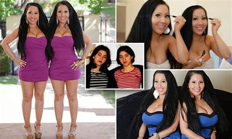 Meet The World S Most Identical Twins Who Spent K On Surgery Share One Babef Celebrities