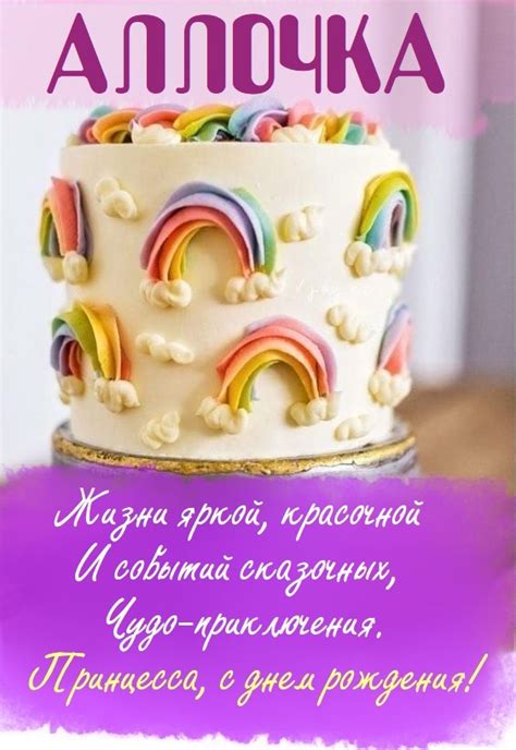 Детские картинки С днем рождения Аллочка 36 фото