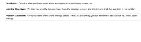 What Is Entropy Osu Introductory Physics Oregon State University