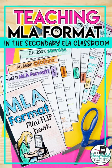 How To Teach MLA Format In The Secondary ELA Classroom The Daring English Teacher